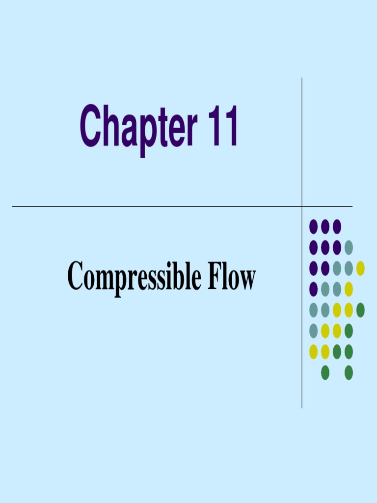 Compressible Flow Pdf Pdf Fluid Dynamics Physical Chemistry