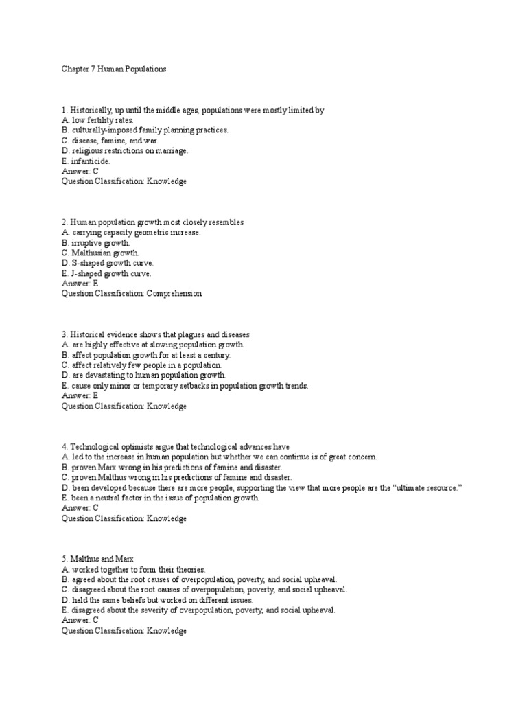 Chapt 7 | PDF | Birth Control | Birth Rate