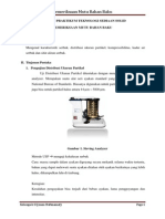 Ukuran dan Fungsi Ayakan Mesh | PDF
