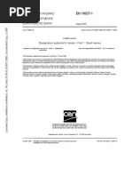 DIN EN 10025-1: Hot Rolled Products of Structural Steels | PDF | Reference