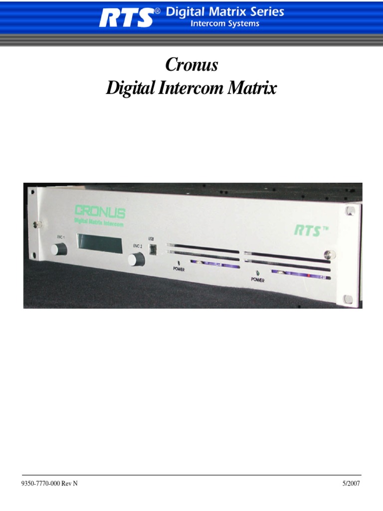 Cronus | Download Free PDF | Computer Network | Wide Area Network