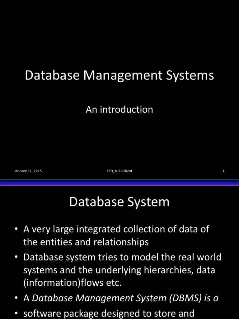 Database Management Systems | PDF | Data Model | Databases