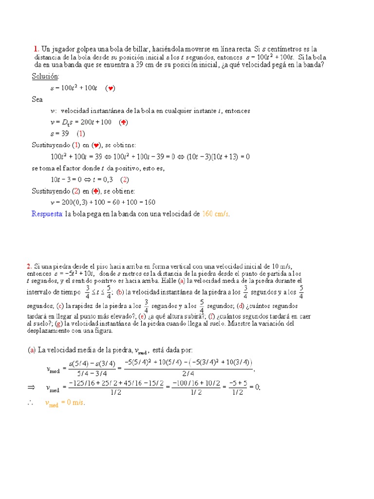 Ejercicios de Diferenciales | PDF | Ecuaciones | Derivado