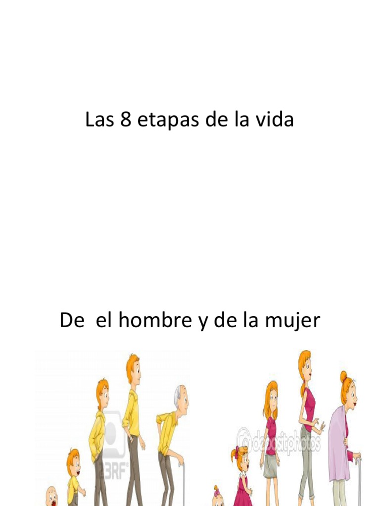 Las 8 Etapas de La Vida | PDF | Adultos | Conceptos psicologicos