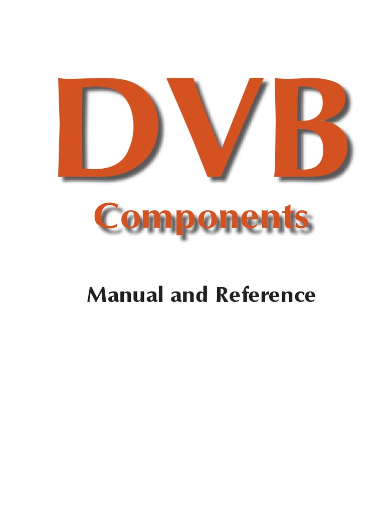 DVB-Manual EnV2 | Download Free PDF | Bit Rate | Digital Technology