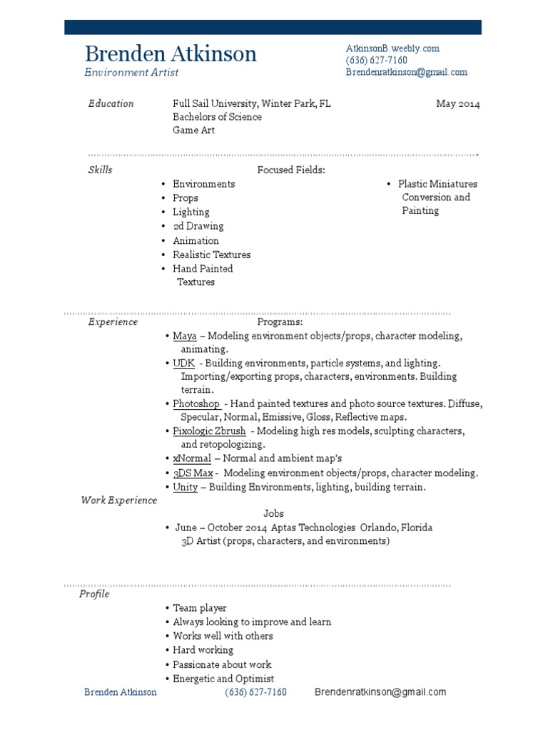 Ba Resume | PDF