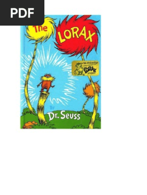 Actividades Del Ecosistema Del Lorax Tarea 8 Cine Y Televisión By