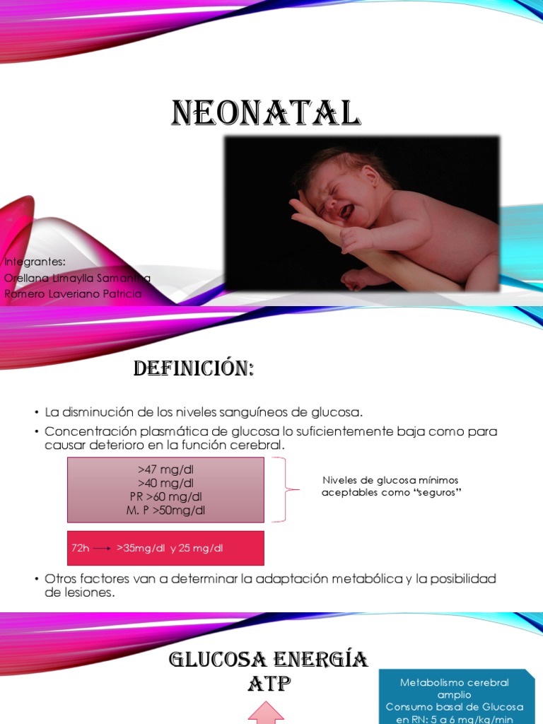 Hipoglucemia Neonatal | PDF | Hipoglucemia | Infantes
