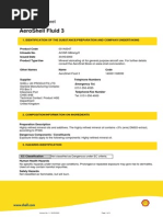 AeroShell Fluid 41 Safety Data Sheet | PDF | Toxicity | Dangerous Goods