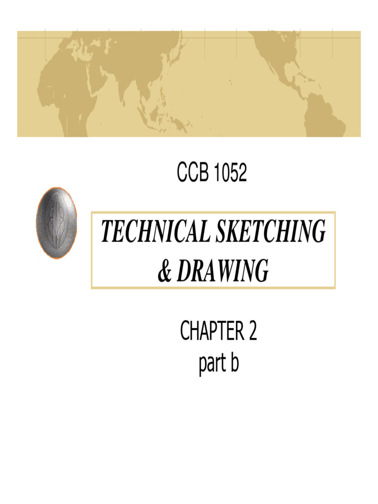 Technical Sketching & Drawing | PDF | Infographics | Technical Drawing
