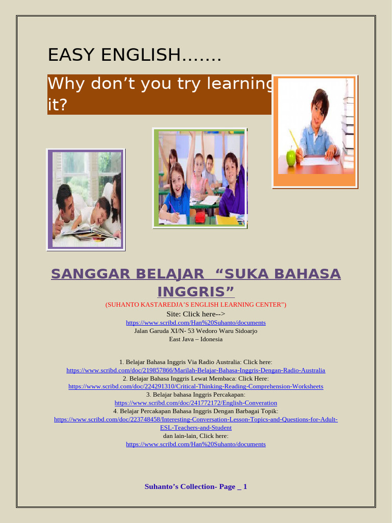 Easy English | PDF