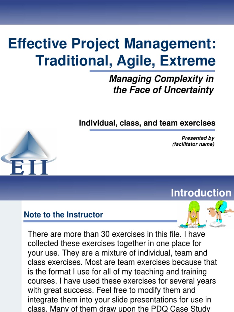 EPM7e Case Study Exercises | PDF | Project Management | Accountability