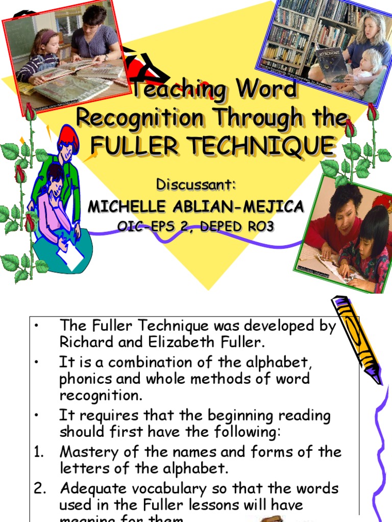 Teaching Reading with the Fuller Method | PDF | Alphabet | Phonics