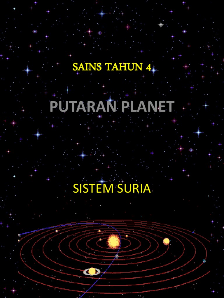 SAINS TAHUN 4 - Putaran Planet | PDF