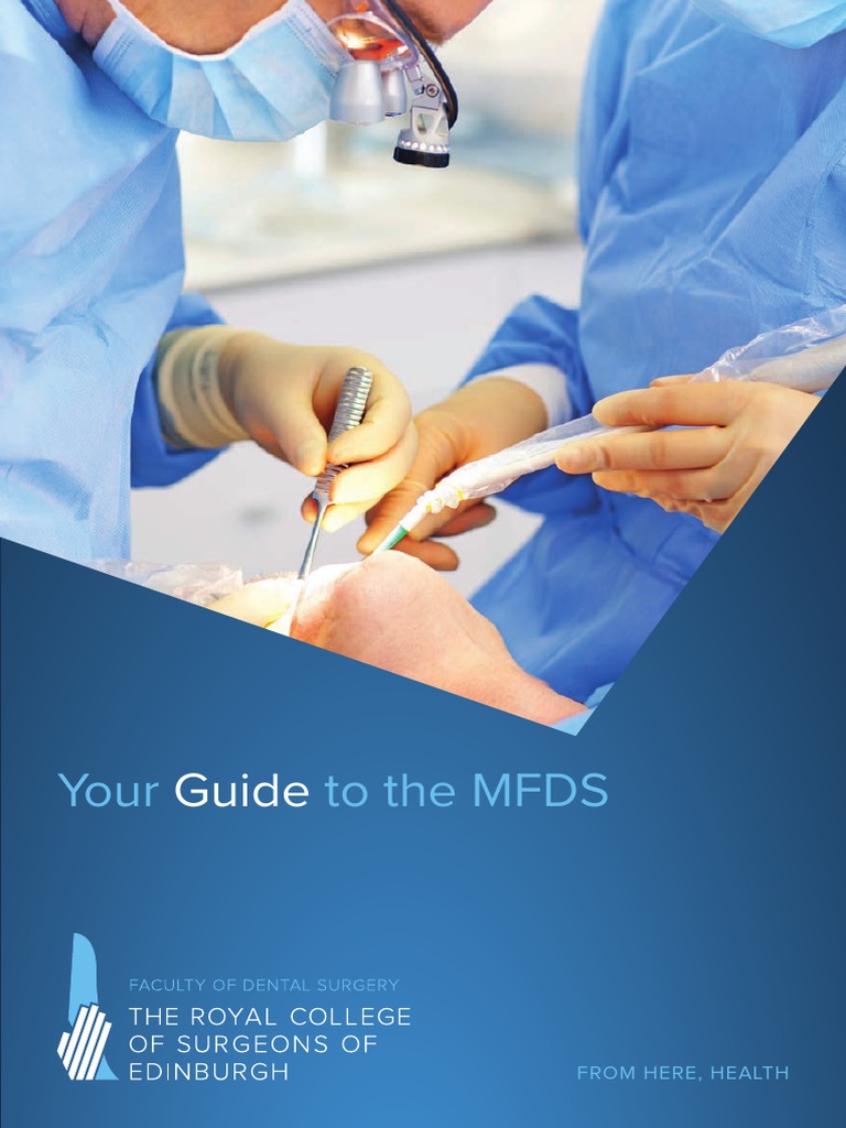 MFDS Exam Guide for Dental Graduates | PDF | Test (Assessment) | Test ...