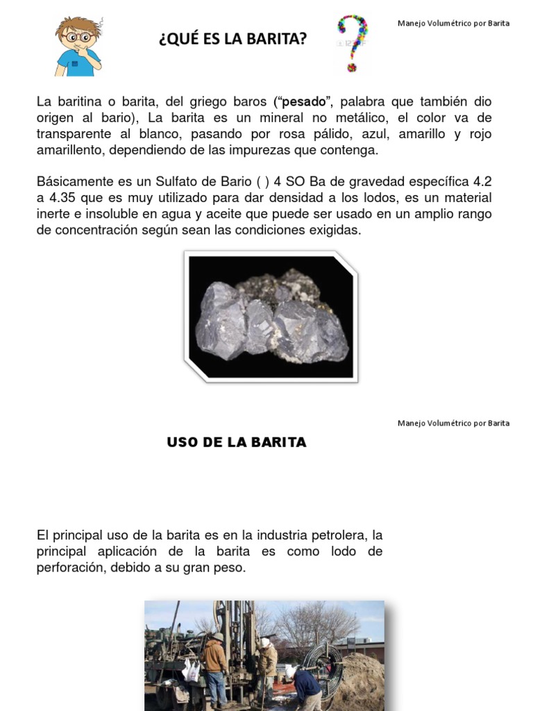 Uso de La Barita | PDF