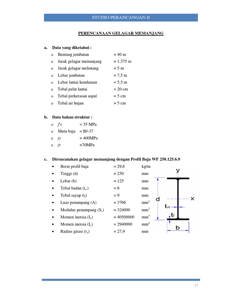 011 Gelagar Memanjang Dan Melintang RSNI PDF, 51% OFF