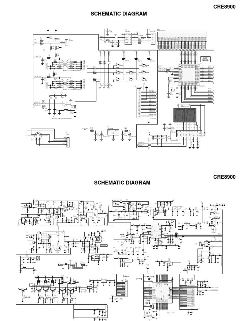CB Radio CRE8900 Schematic SM | PDF | Business
