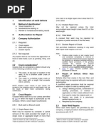 Visual Inspection Acceptance Criteria | PDF | Joining | Chemical Substances