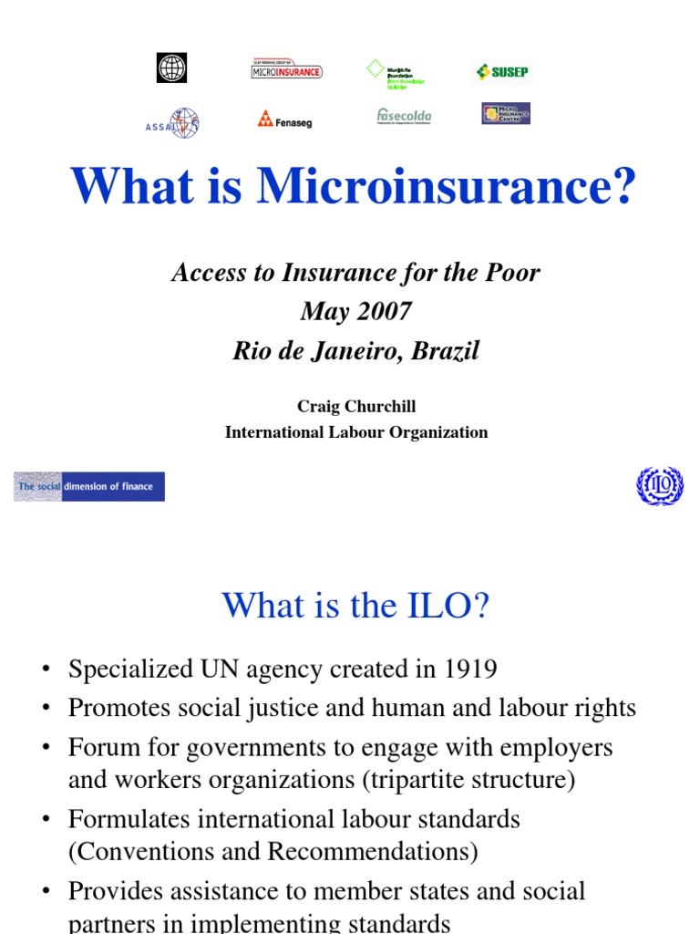 Micro Insurance | PDF | Social Protection | Insurance