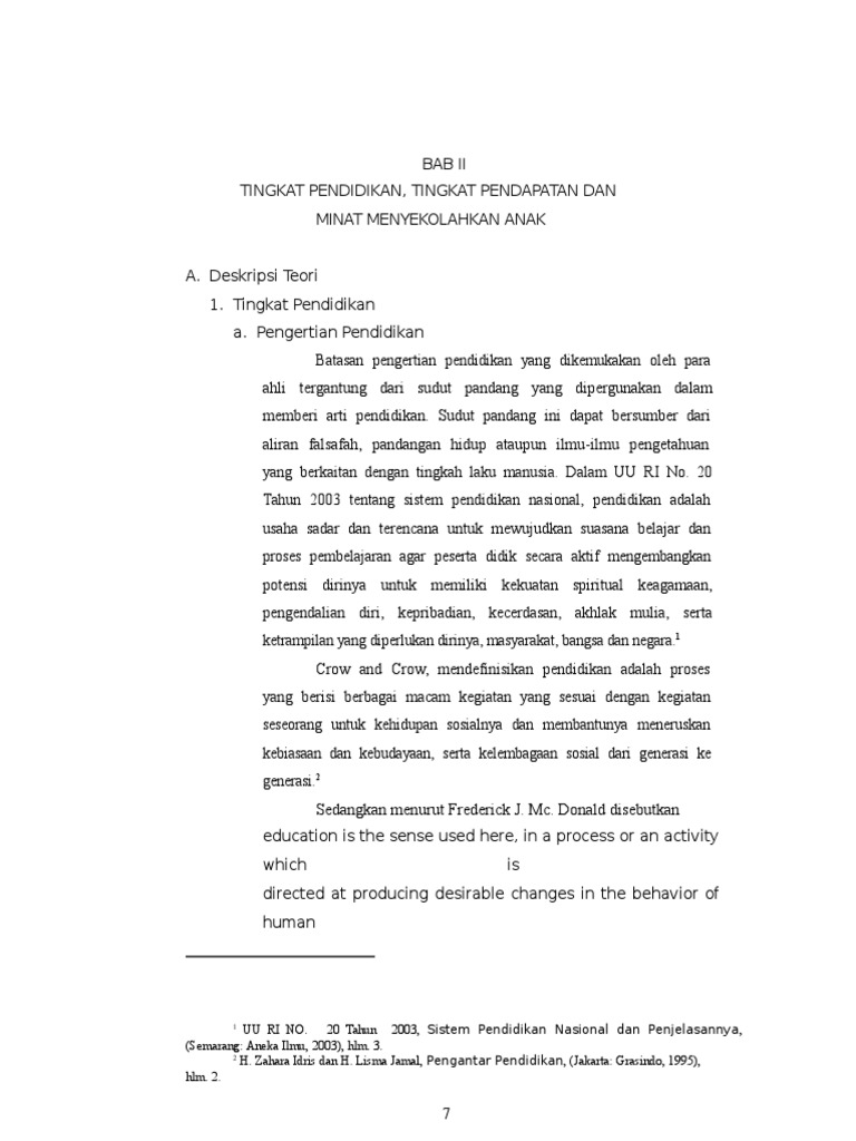 Teori Tingkat Pendidikan | PDF | Karier & Perkembangan | Agama & Spiritualitas