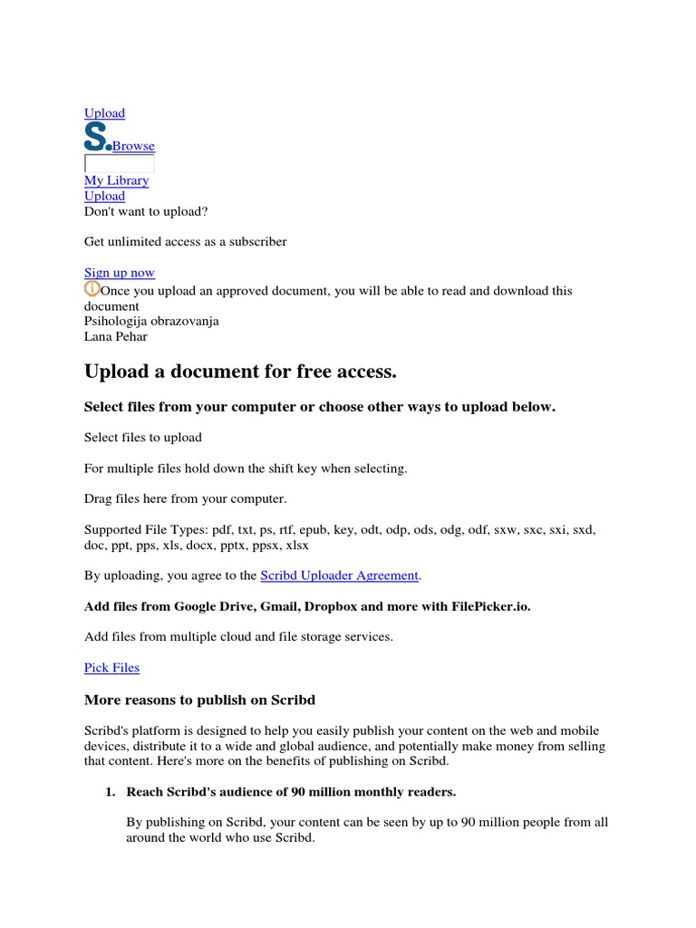 Sranje Za Scribd | PDF | Social Science | Computers