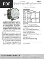 SPD910 Differential Air Pressure Switch | PDF | Switch | Pressure ...