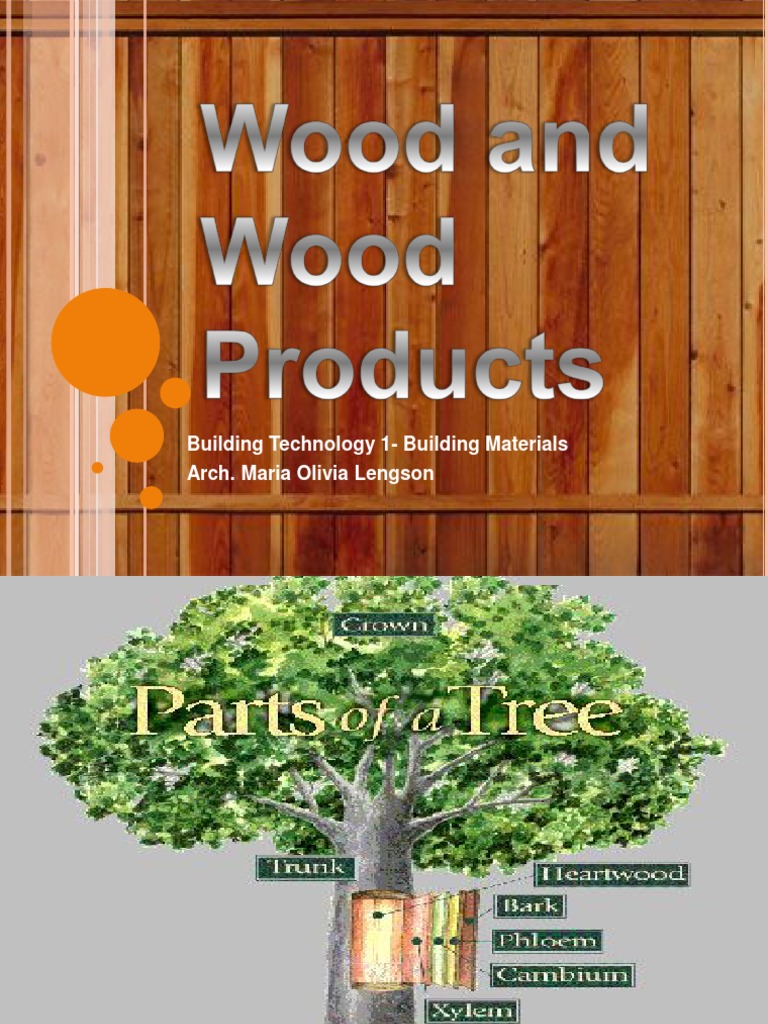 Wood and Wood Products | Download Free PDF | Wood | Lumber