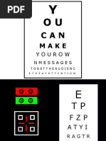Visual Acuity Conversion Chart | PDF | Visual Acuity | Experimental ...