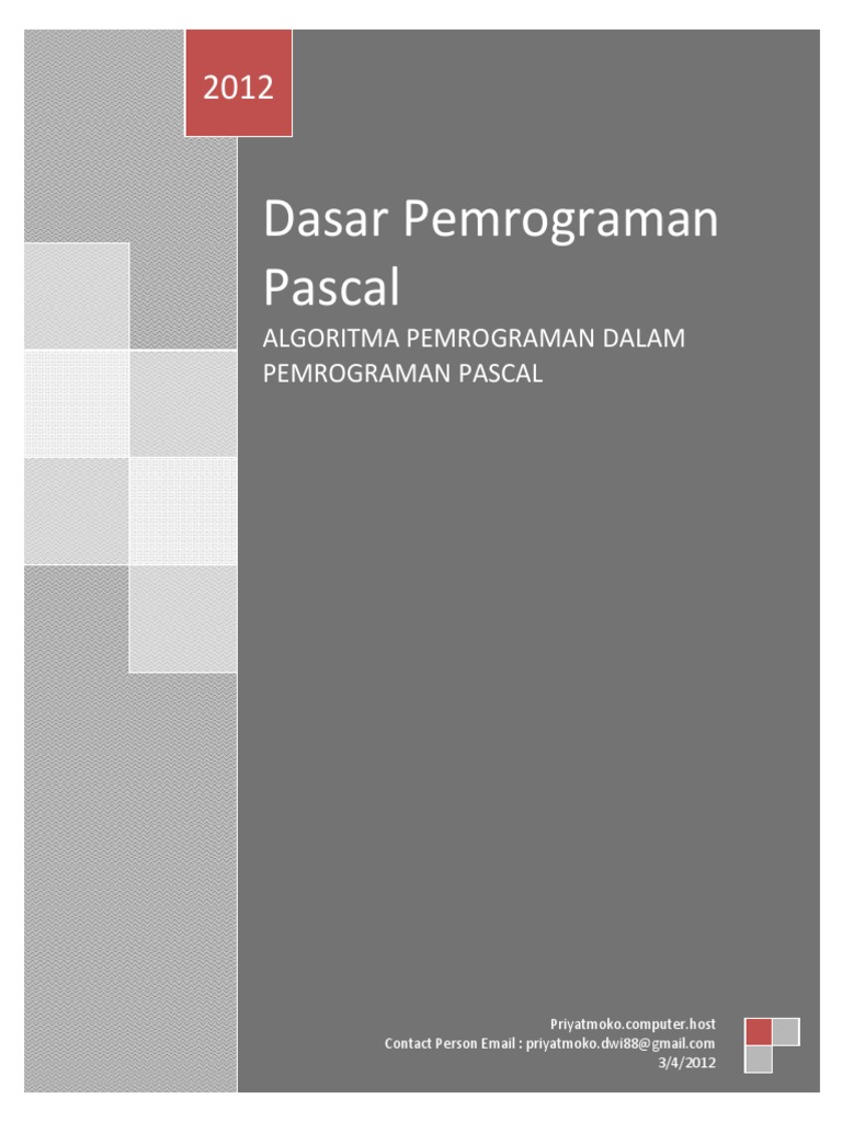 Modul Pascal Dan Algoritma Pemrograman PDF | PDF