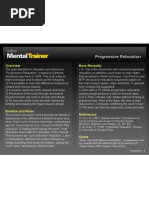 Jacobson Progressive Muscle Relaxation Technique | PDF | Relaxation ...