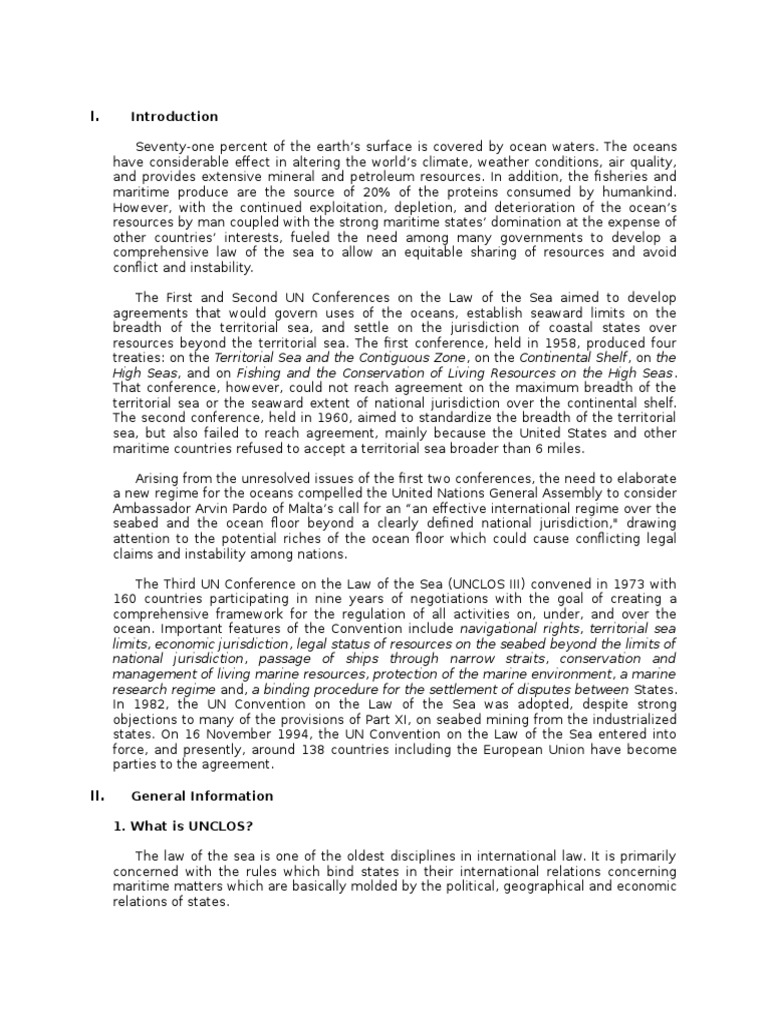 UNCLOS Primer | Download Free PDF | Territorial Waters | United Nations ...
