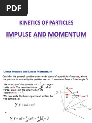 Impulse Momentum Equation