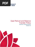 Opal Refund and Balance Transfer Policy Version 4.8 | PDF | Credit Card ...