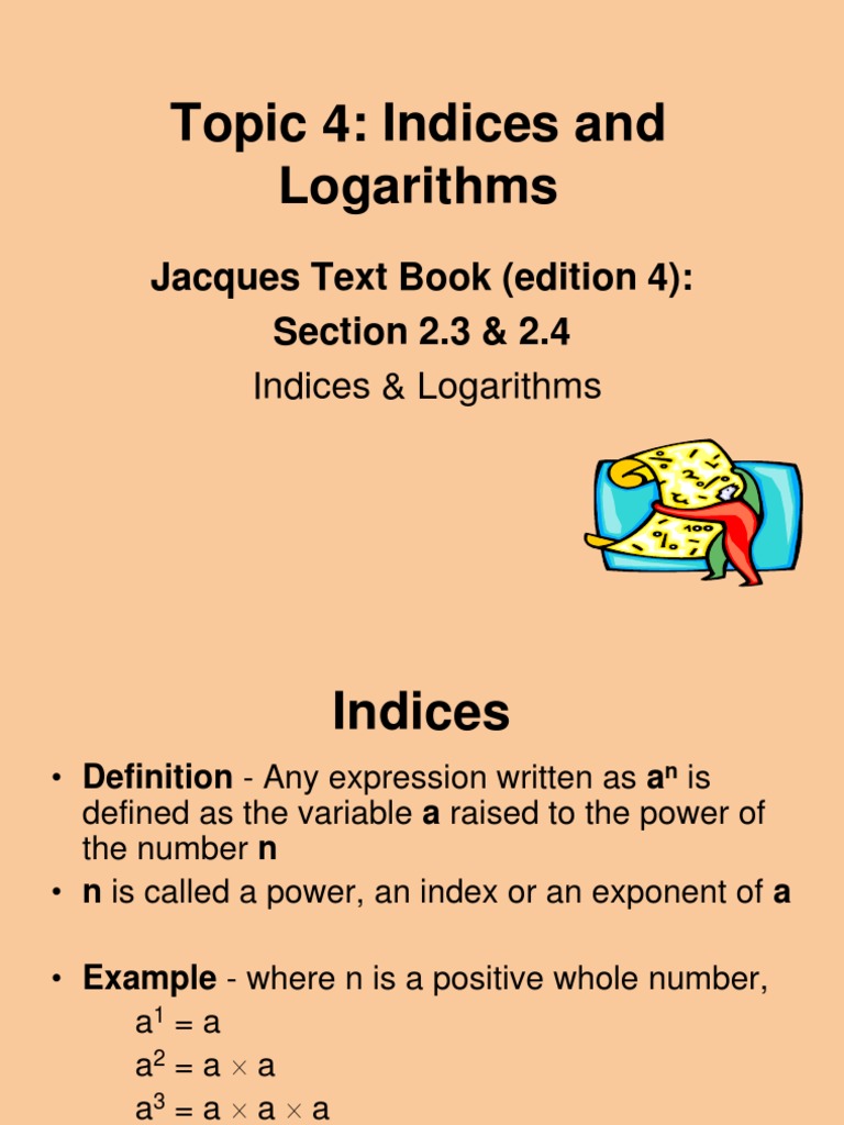 Indices and Logs | Descargar gratis PDF | Logarithm | Equations