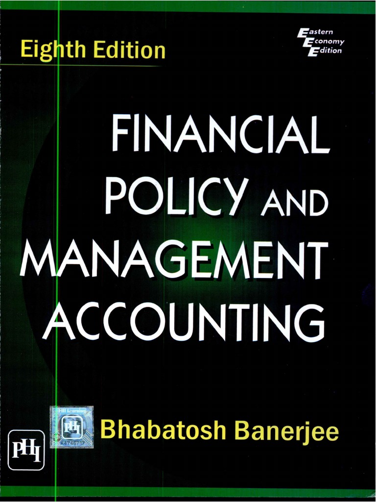 Financial Policy and Management Accounting | PDF