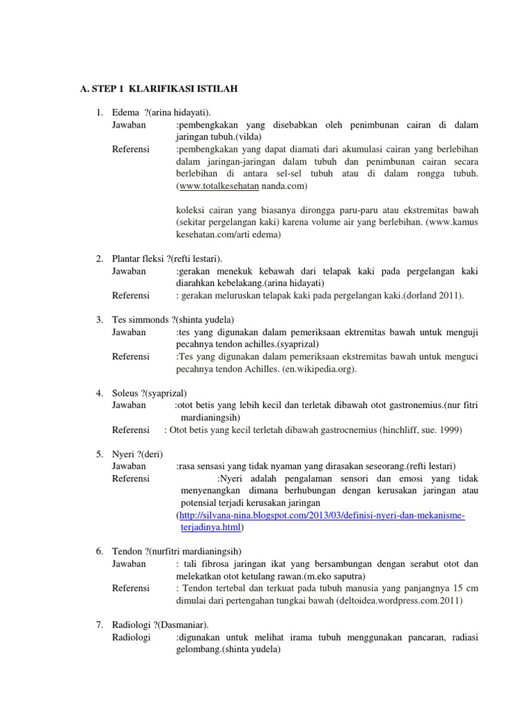 Laporan Ruptur Tendon Achilles | PDF