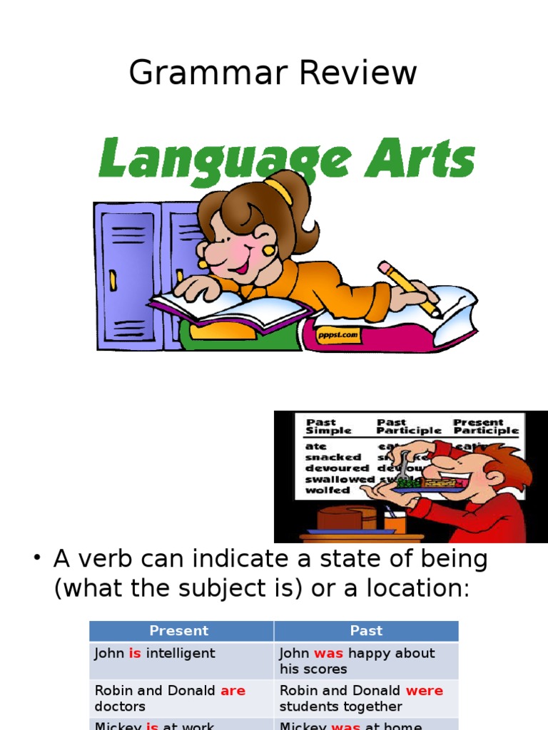Grammar Review: Verbs and Verbal | PDF | Grammatical Number | Verb