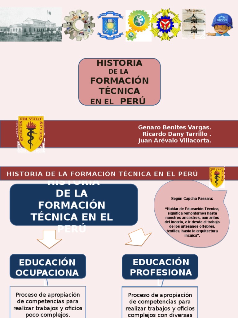 Historia De La Educación Técnica En Perú Pdf Perú Educación Avanzada
