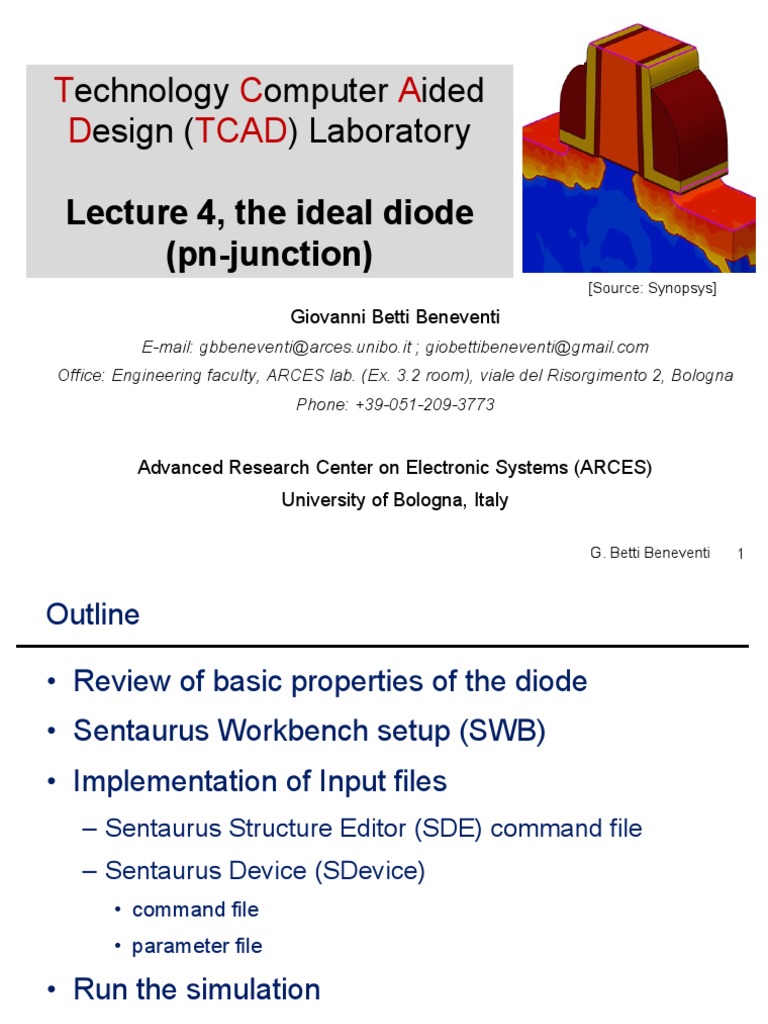 Diode Physics & Simulation Guide | PDF | P–N Junction | Diode