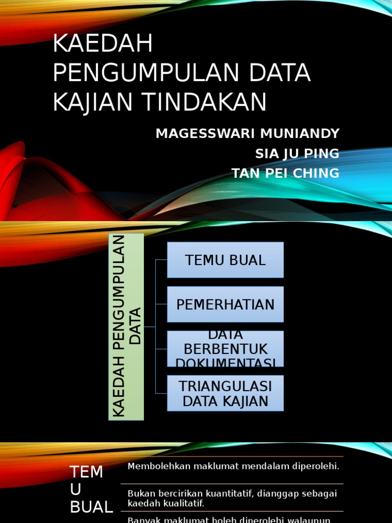 Kaedah Pengumpulan Data Kajian Tindakan | PDF