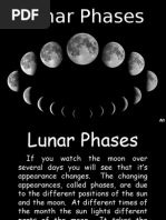 Phases of The Moon | PDF | Science & Mathematics