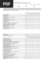 Cuestionario OQ-45.2 de Resultados | PDF | Ocio | Violencia