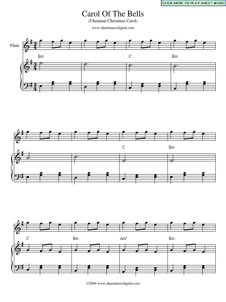 Carol of The Bells | PDF