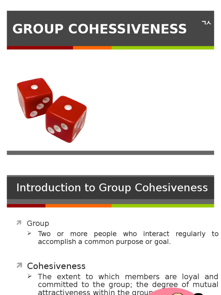 Group Cohesion | Group Cohesiveness | Behavior Modification