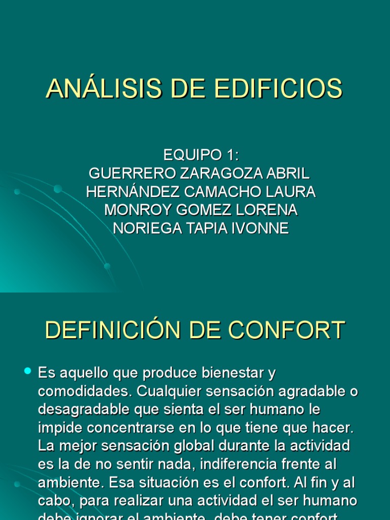 Análisis de Edificios | PDF