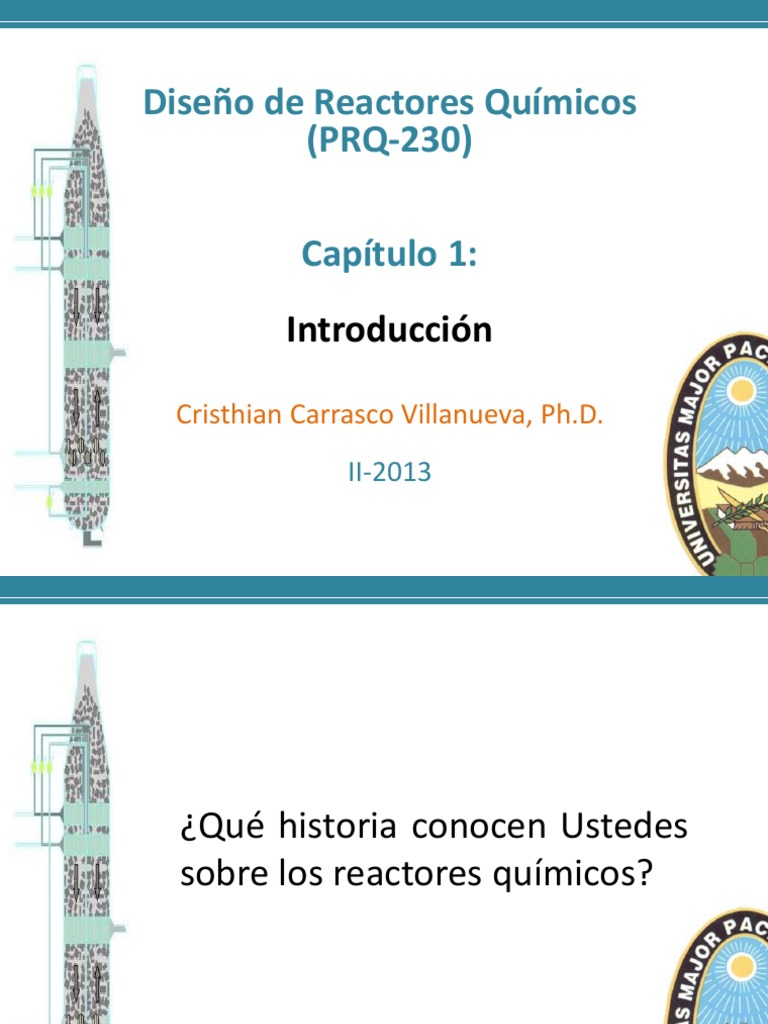 Reactores | Reactor Quimico | Reacciones químicas