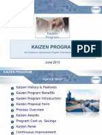 5S Kaizen Charter Template.pptx | Inventory | Supply Chain Management