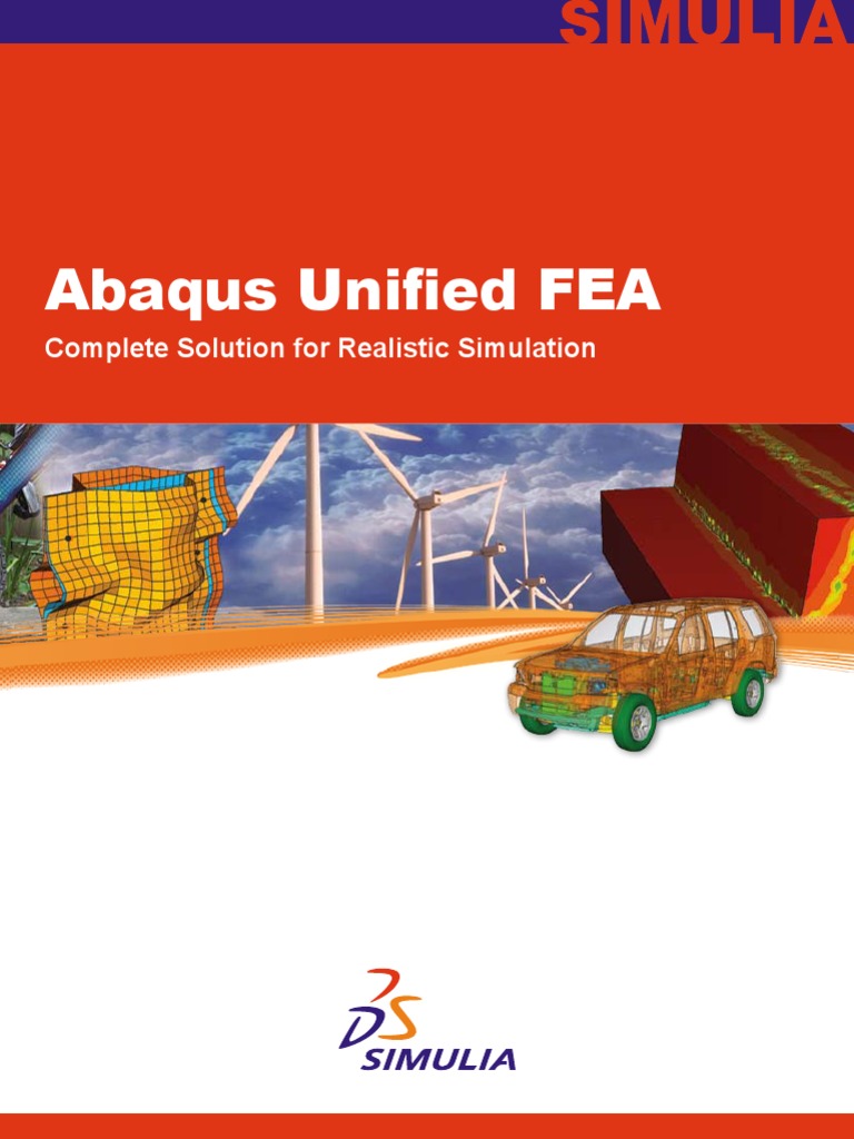 Abaqus Unified Fea Brochure 74 PDF | PDF | Simulation | Computing And Information Technology