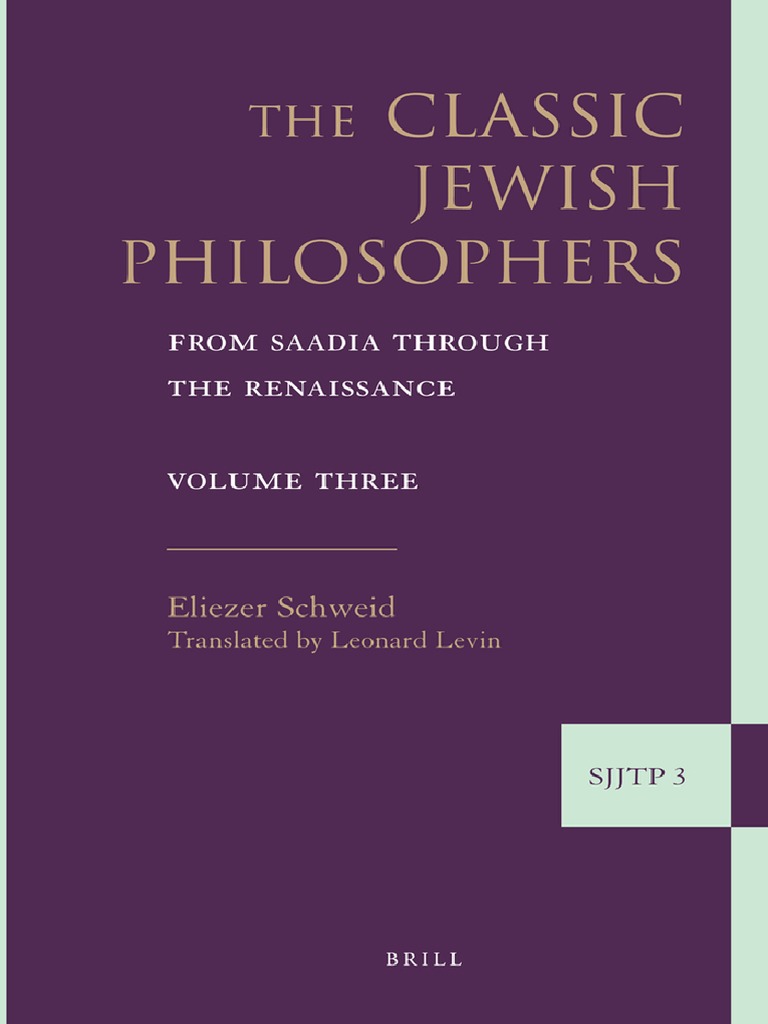The Classic Jewish Philosophers PDF